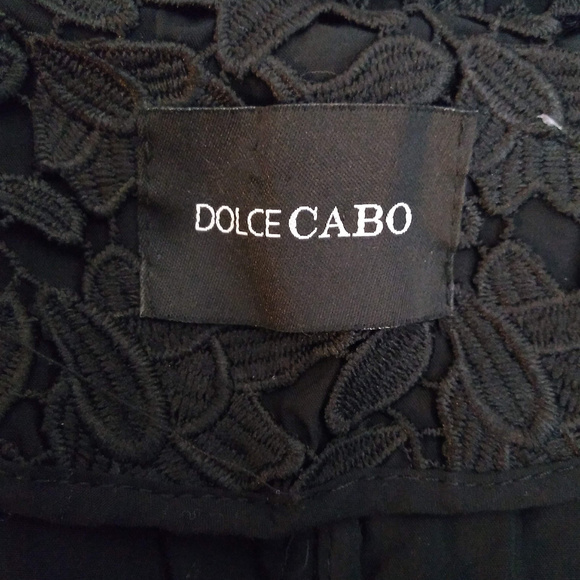 Dolce Cabo | Jackets & Coats | Dolce Cabo Black Lace Moto Jacket | Poshmark